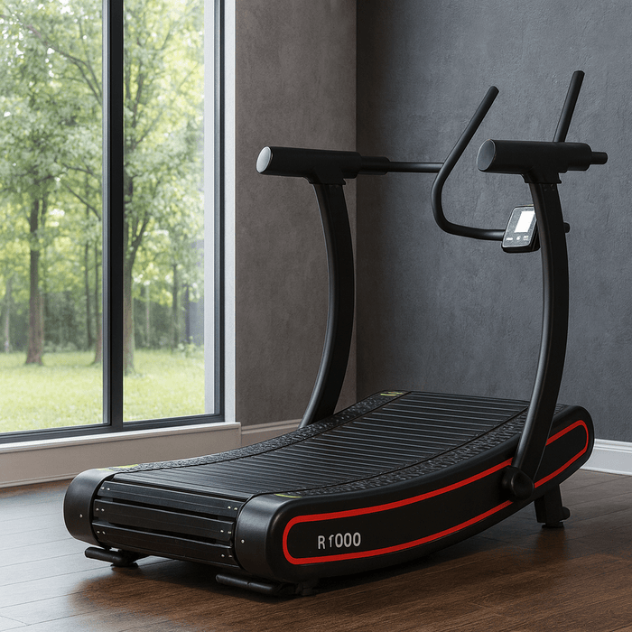 R1000 Curved Self Powered Treadmill Vs Electric